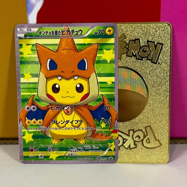 Pikachu Cosplay Cards - Etsy