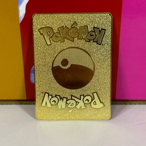 Pikachu Trainer Gallery Legends Arceus Akari Gold Metal - Etsy