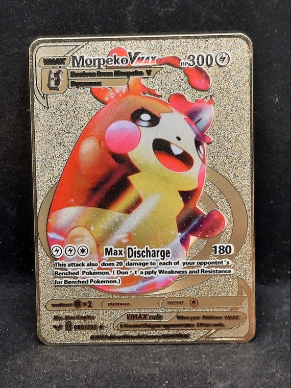 Morpeko Golden Pokemon Card