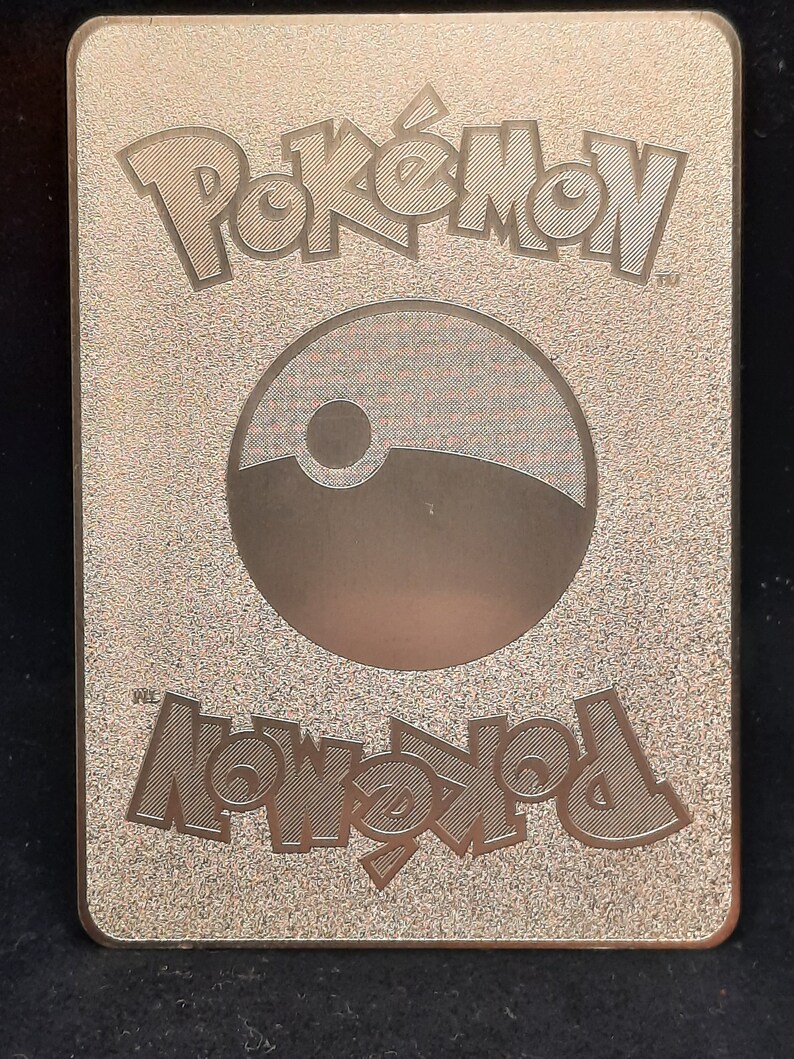 Zapdos GX Full Art Gold Metal Pokemon Card - Etsy