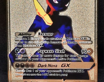 Shadow Mewtwo Gx - Etsy