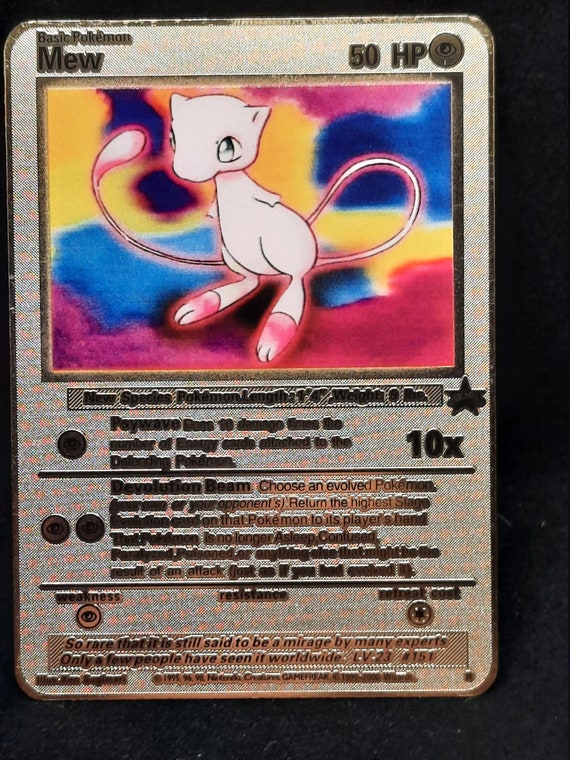 Rare Mew Card