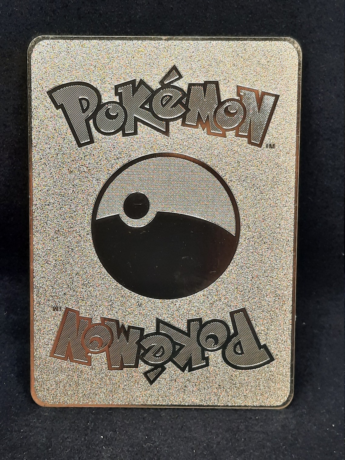 Bea Rainbow Gold Metal Pokemon Card - Etsy