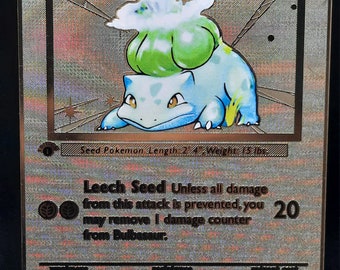 Bulbasaur Base Set - Etsy