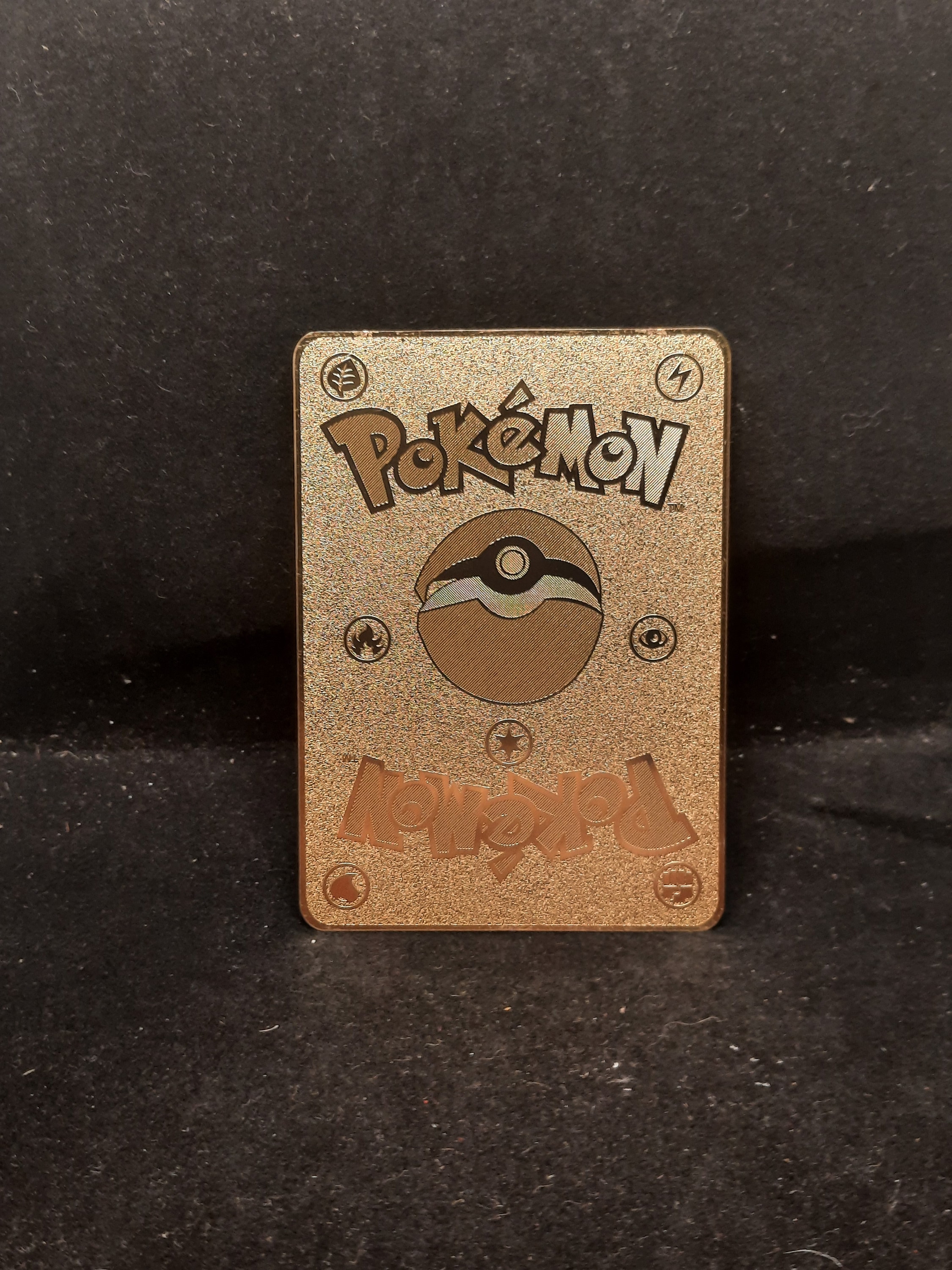 Pikachu Cosplay Super Mario Japanese Full Art Gold Metal - Etsy