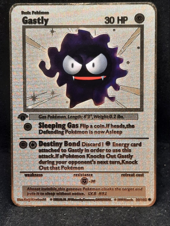 Gastly Pokemon Card