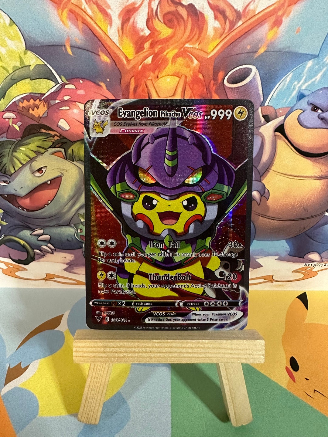 Cosplay Pikachu Evangelion Pikachu Vcos Prismatic - Etsy