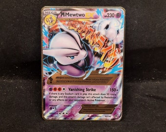 Gold Mewtwo Ex - Etsy
