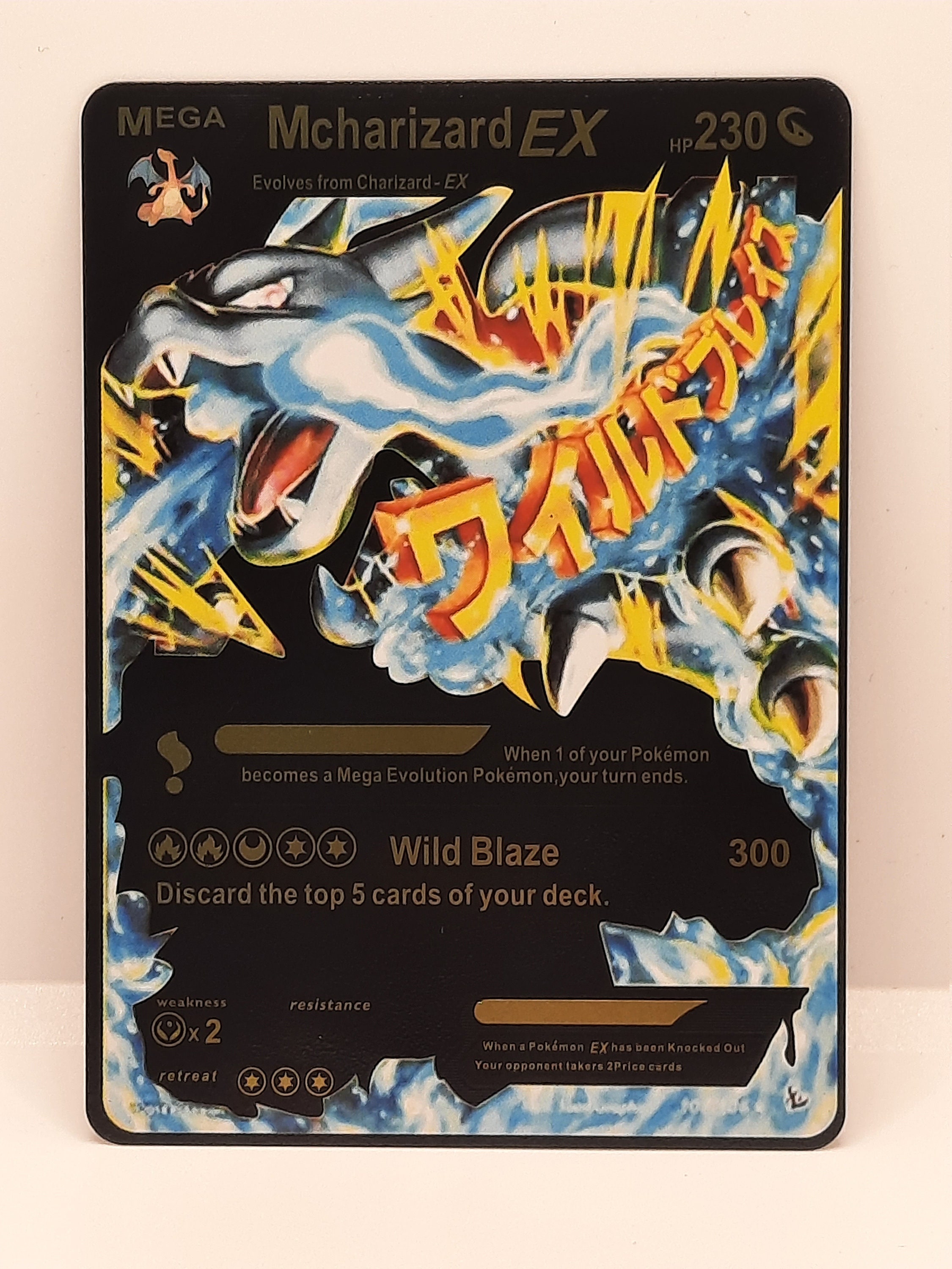 Pokemon X Mega Charizard Card