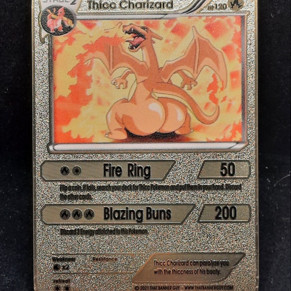 Thicc Charizard - Etsy