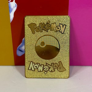 Aggron VMAX Gold Metal Pokemon Card - Etsy