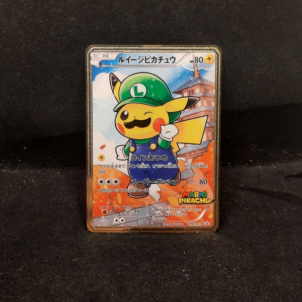 Pikachu Cosplay Cards Etsy