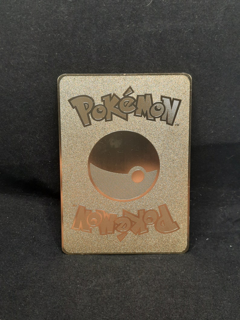 Arceus VMAX Gold Metal Pokemon Card - Etsy