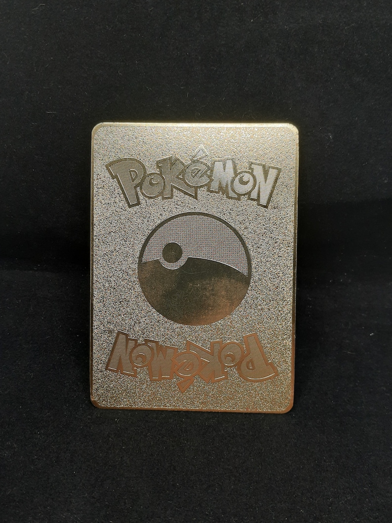 Mega Charizard EX Y Gold Metal Pokemon Card - Etsy