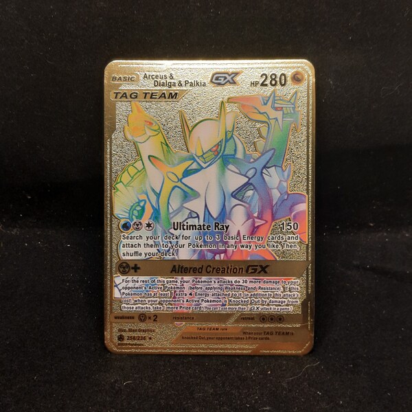 Arceus Gx - Etsy