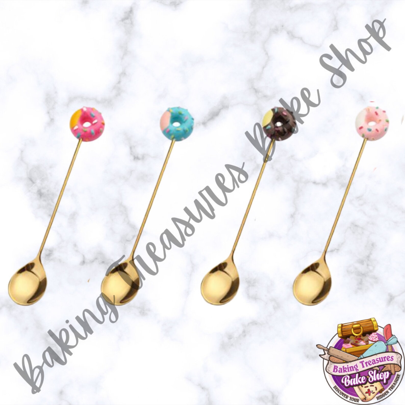 4 Count Sprinkle Spoons - Etsy