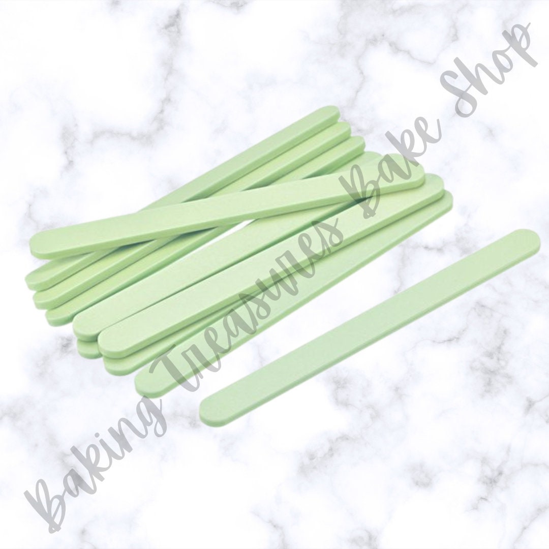 Acrylic Popsicle Sticks Light Green/ Sage - Etsy