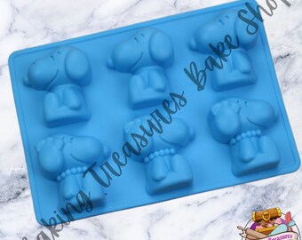 Snoopy Silicone Mold - Etsy