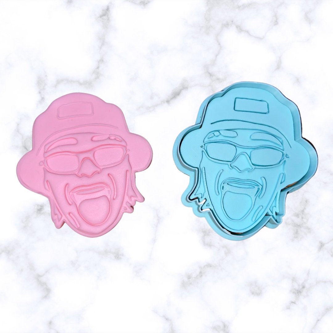 Peso Pluma Face or Name in 2 Sizes Cookie Cutters and Stamp - Etsy