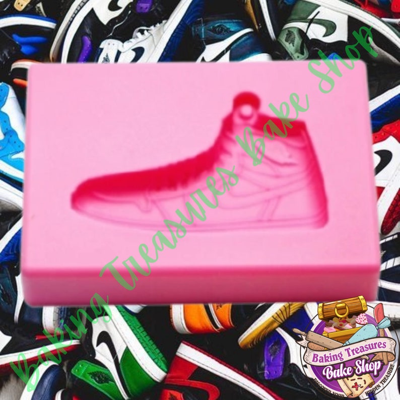 Sneakers Shoe Silicone Mold - Etsy