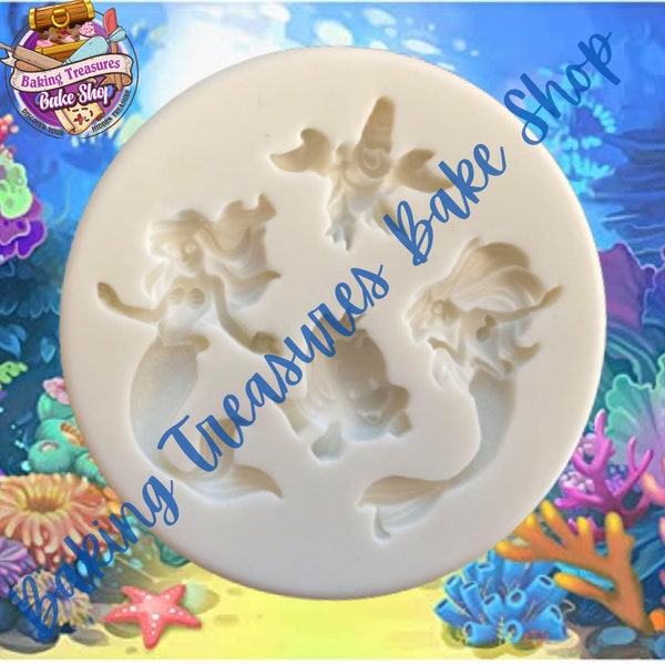 Silicone Mermaid Molds - Etsy