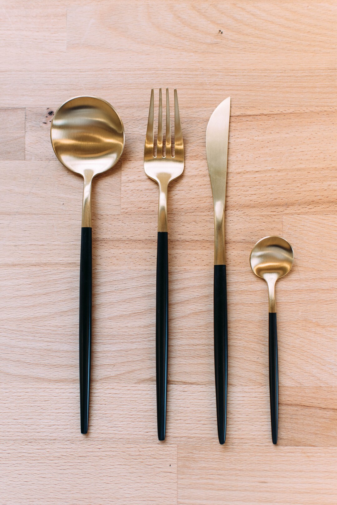 Modern Flatware Set - Etsy