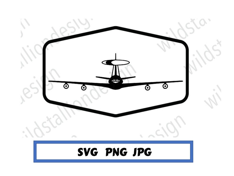 Fichier SVG E-3 AWACS Militaire Avions Avions USAF - Etsy France