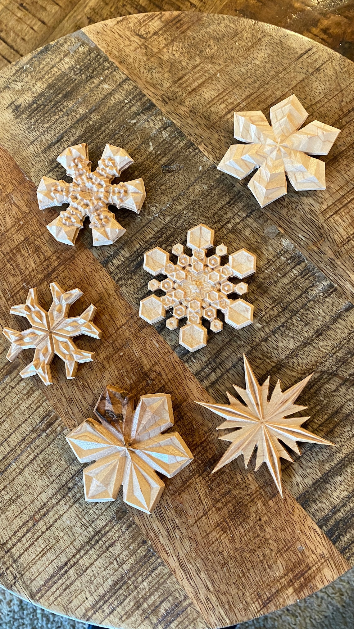 Snowflake 3d STL Files for CNC Router - Etsy