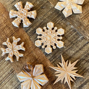 Snowflake 3d STL Files for CNC Router - Etsy
