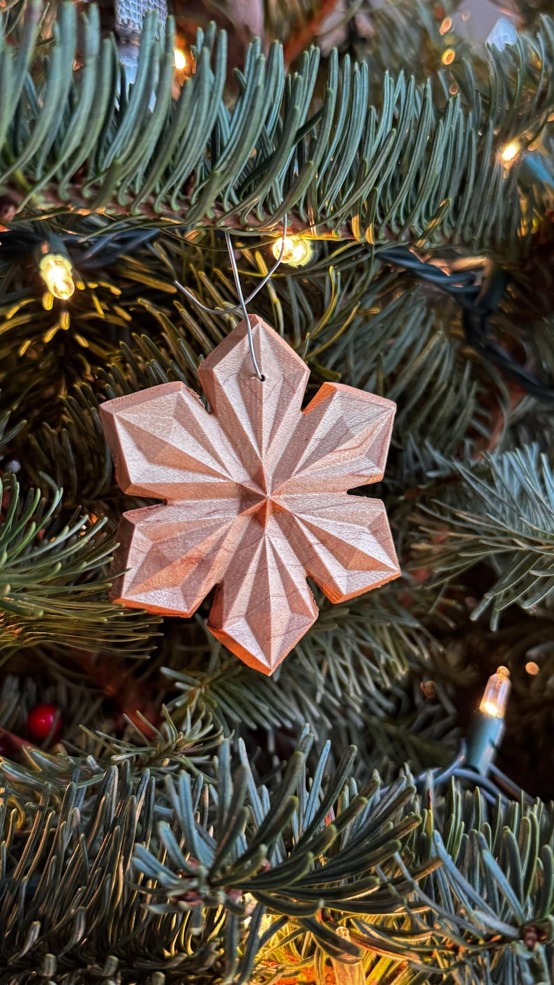 Snowflake 3d STL Files for CNC Router - Etsy