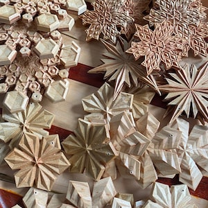 Snowflake 3d STL Files for CNC Router - Etsy