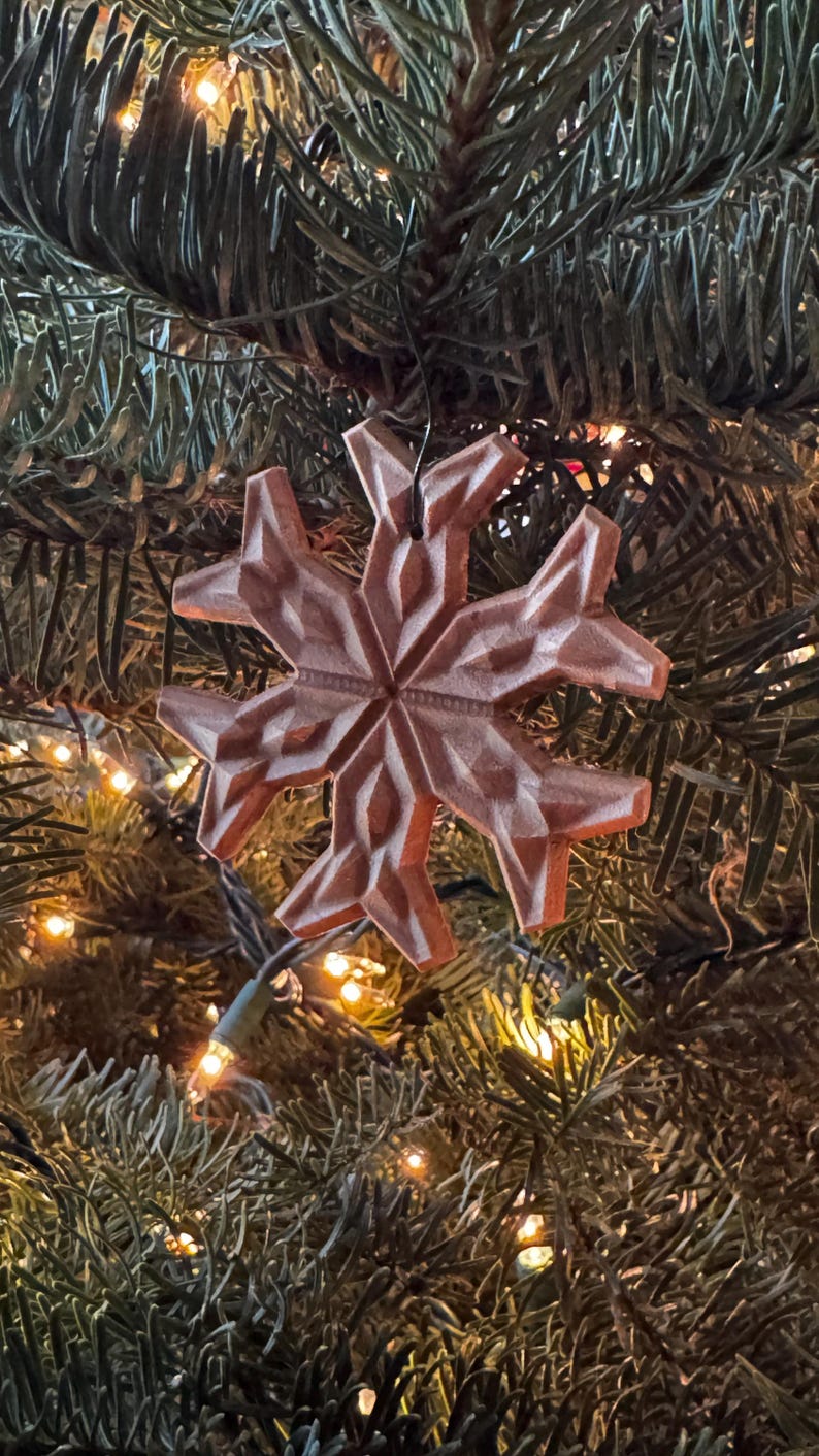 Snowflake 3d STL Files for CNC Router - Etsy