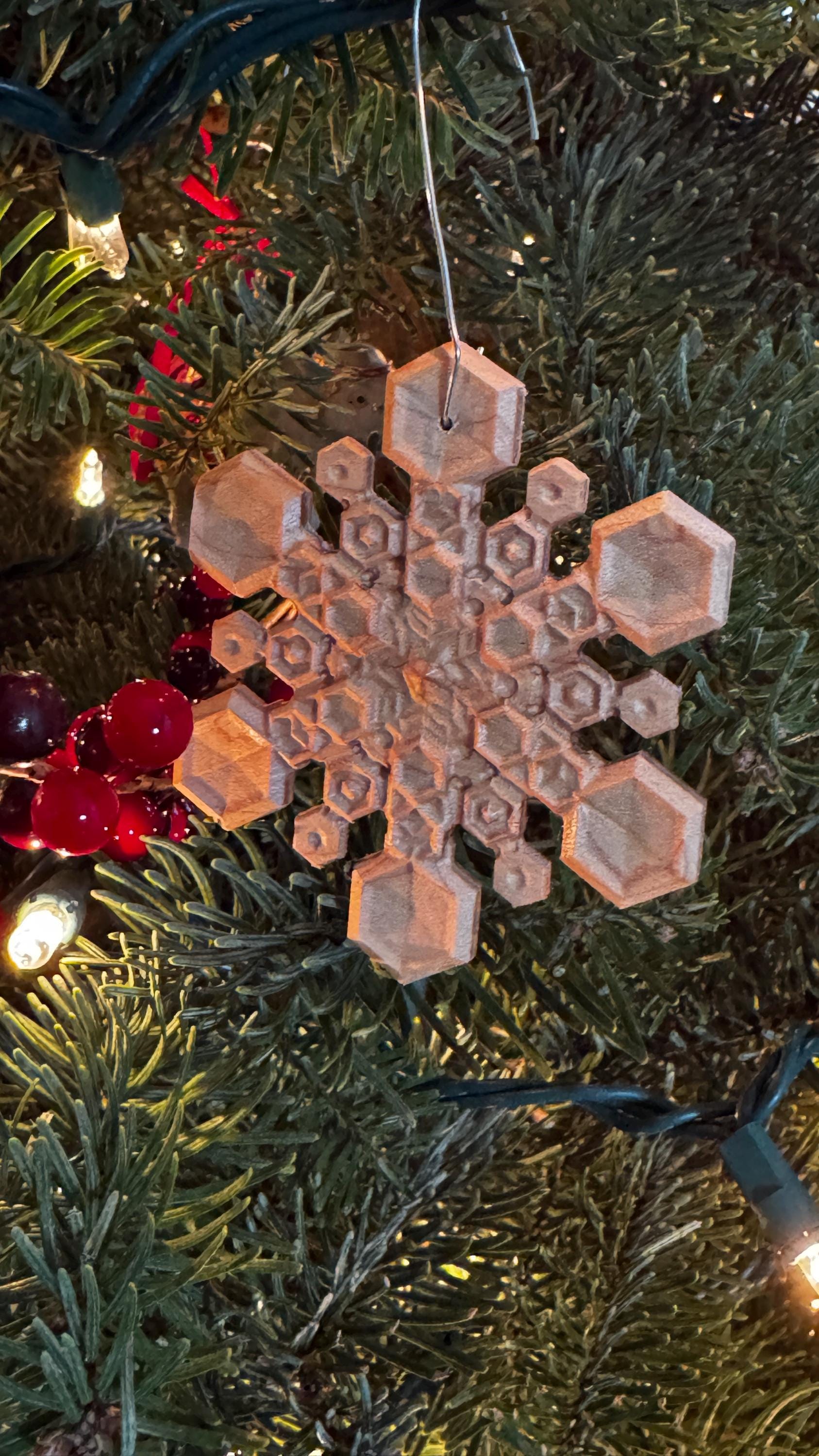 Snowflake 3d STL Files for CNC Router - Etsy