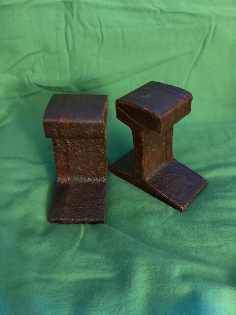 Railroad Track Bookends - Etsy