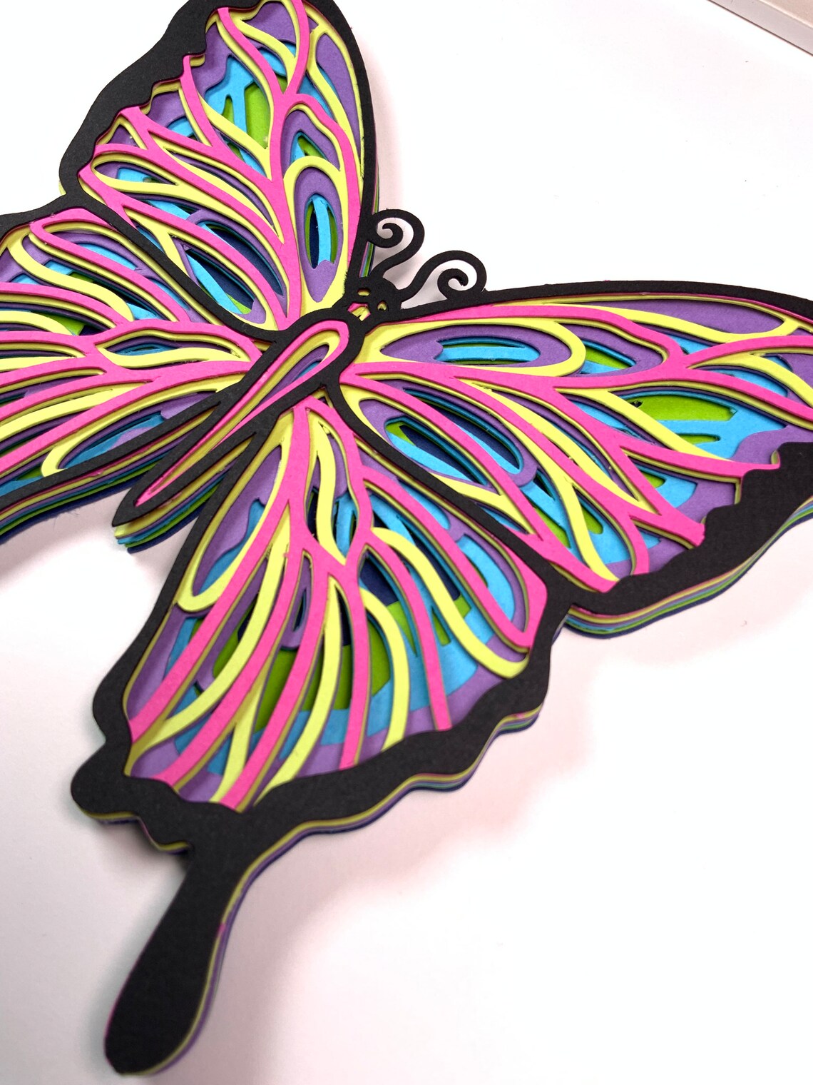 3D Butterfly SVG Layered Butterfly Svg Butterfly Svg File - Etsy