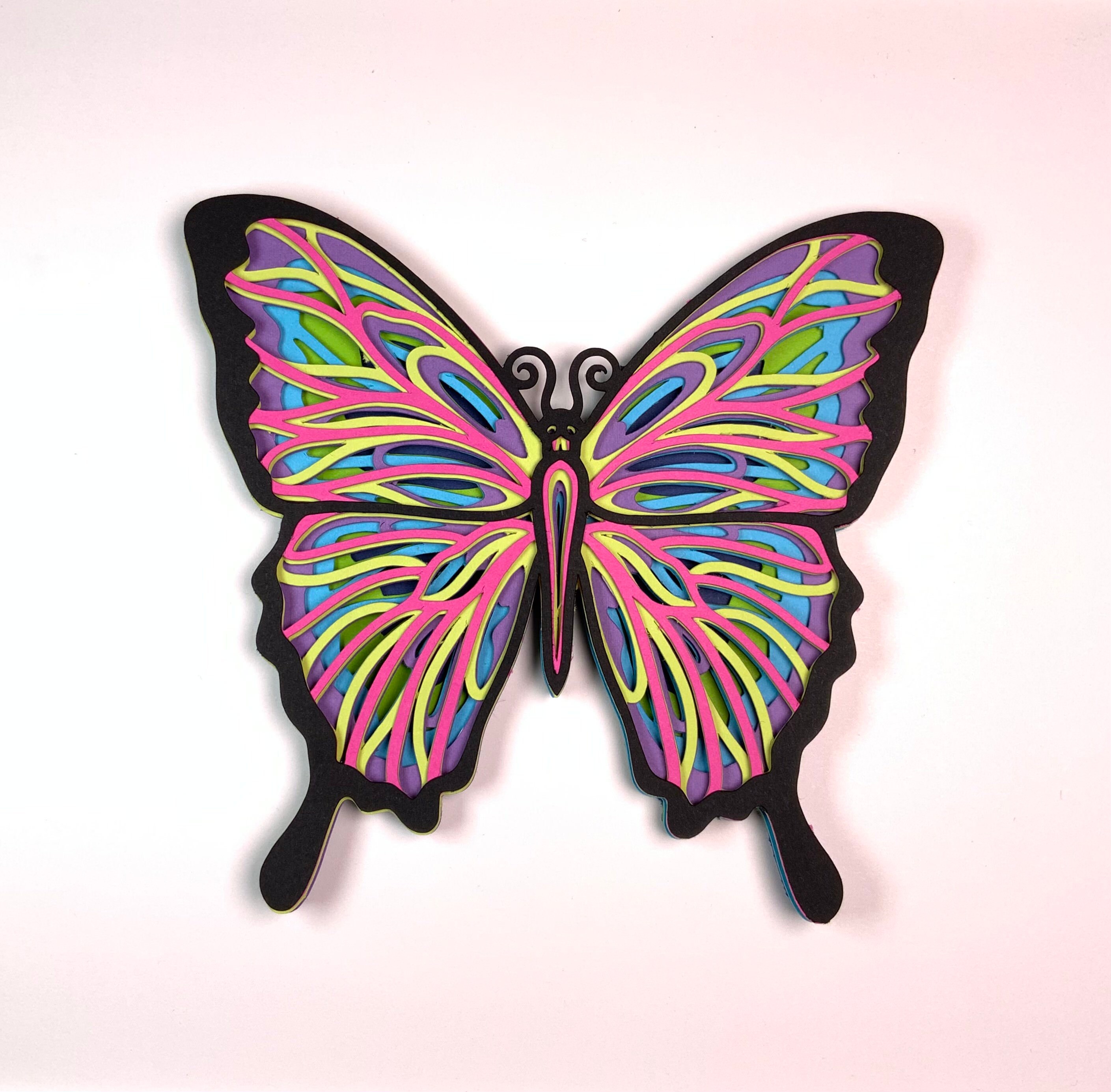 3D Butterfly SVG Layered Butterfly Svg Butterfly Svg File - Etsy Finland