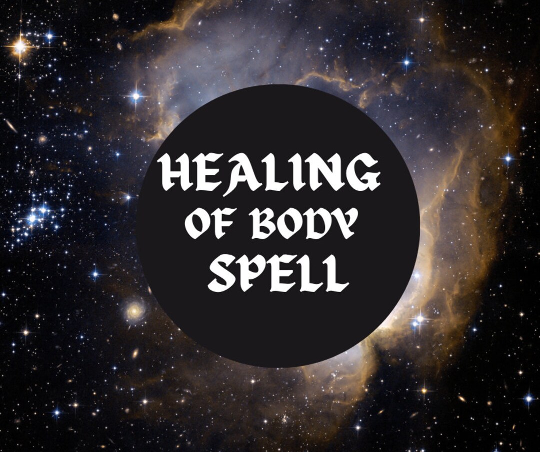 Healing of Body Spell: Heal Outside Wounds Repair - Etsy