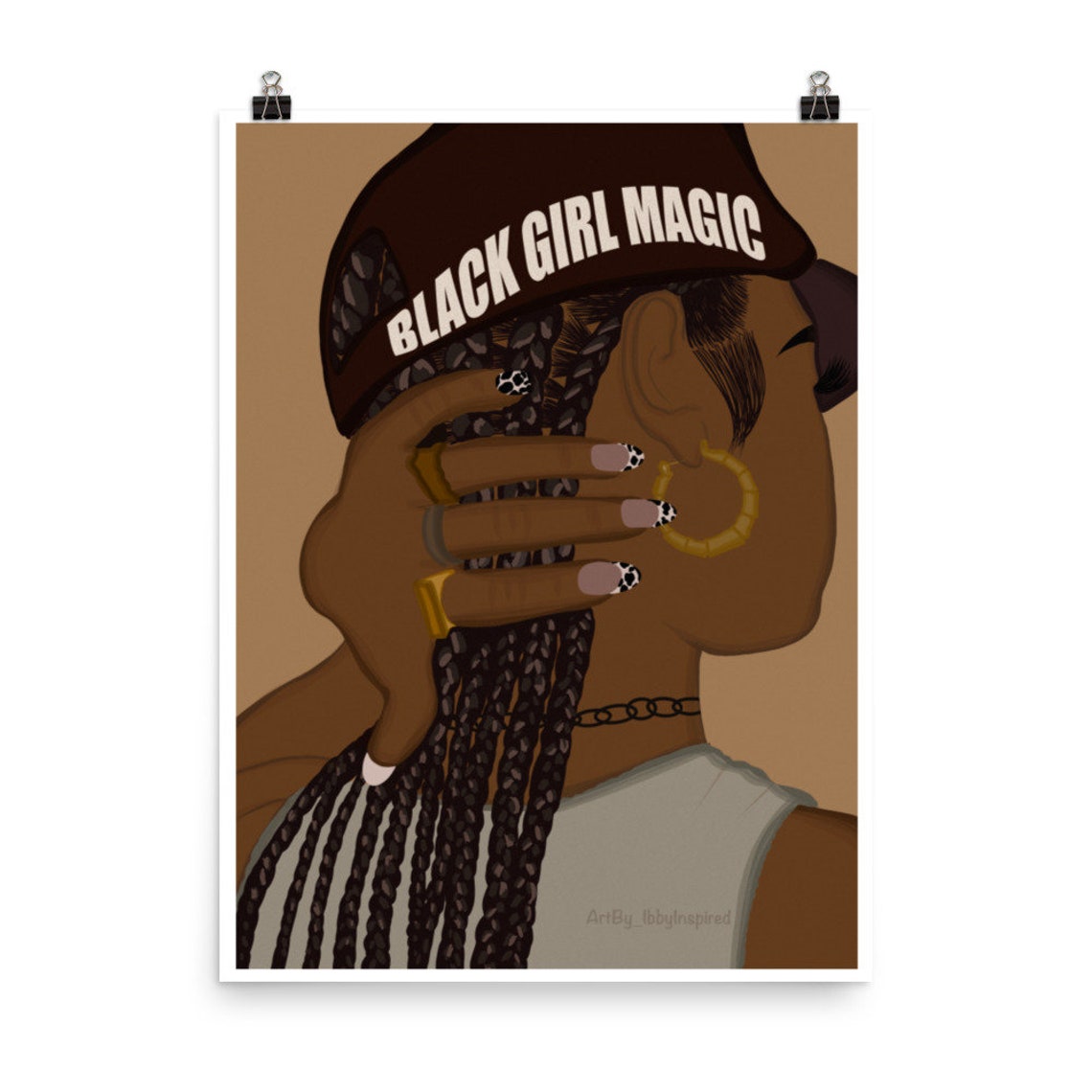 Digital Art- "black Girl Magic" Black Art - Etsy