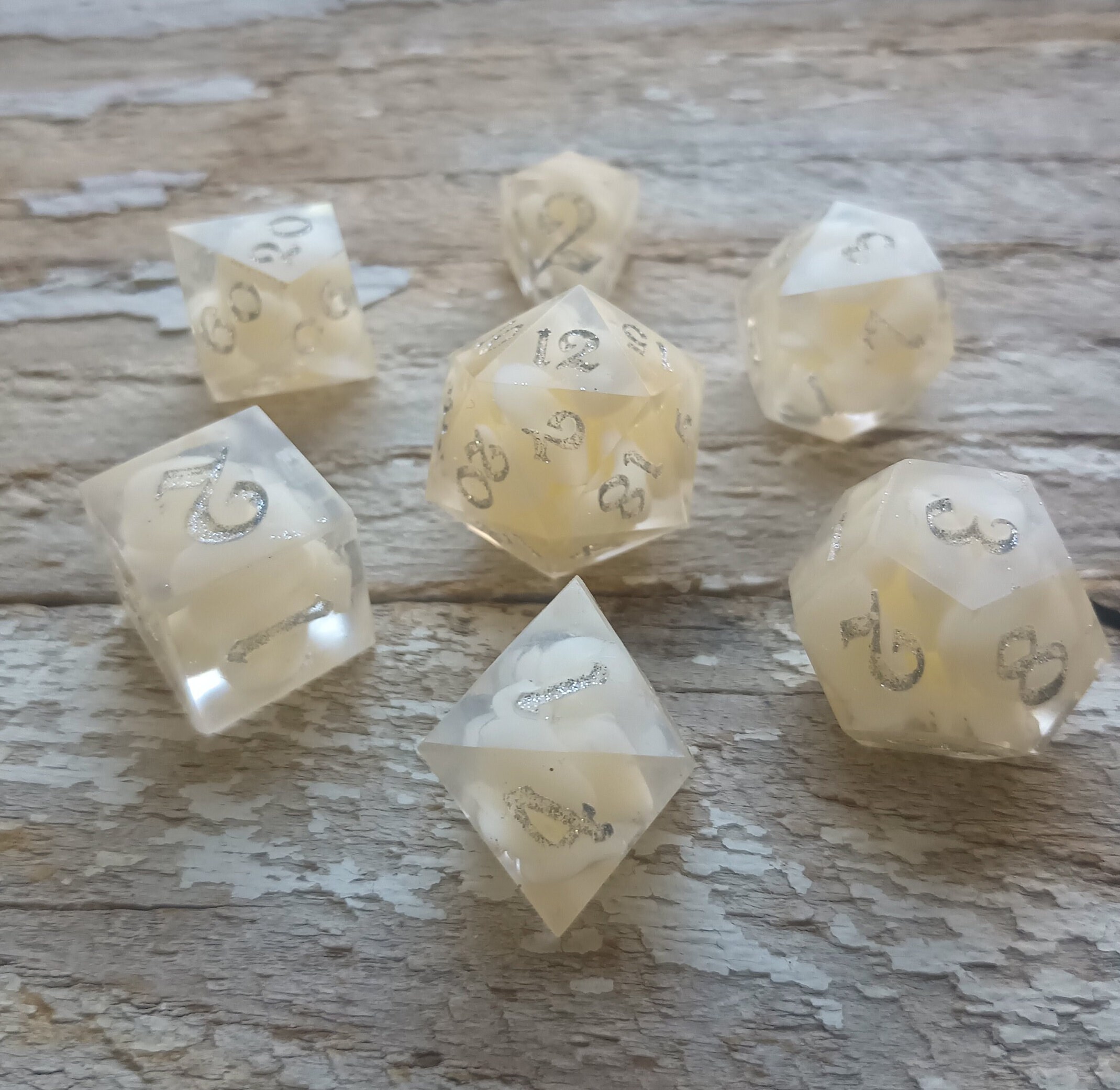 Set of Sharp Edges Polyhedral Dice Teeth Tooth Scary Creepy - Etsy