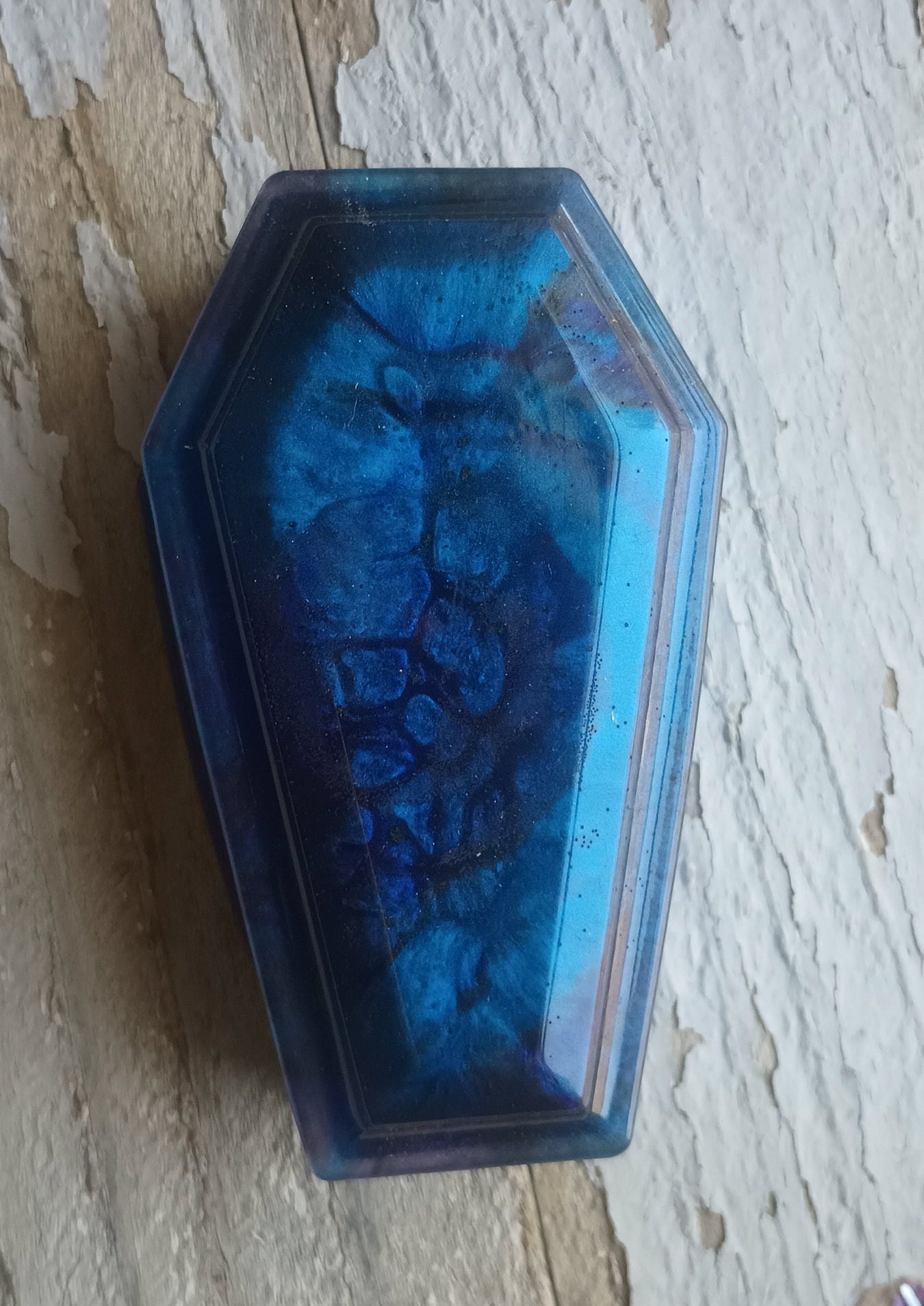 Resin Coffin Casket Dice Box Jewelry Box - Etsy