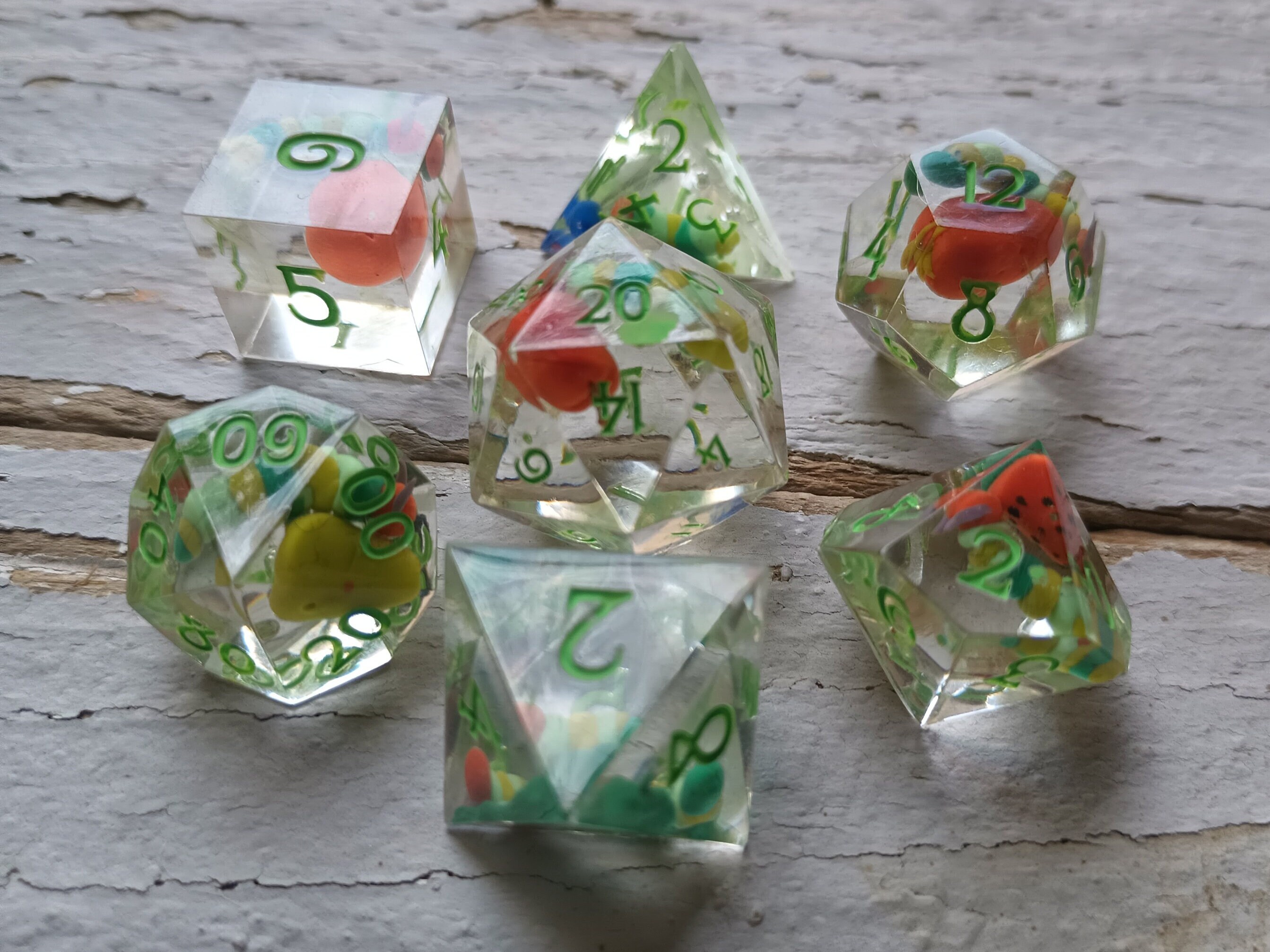 Set of 7 Hungry Caterpillar Dice - Etsy