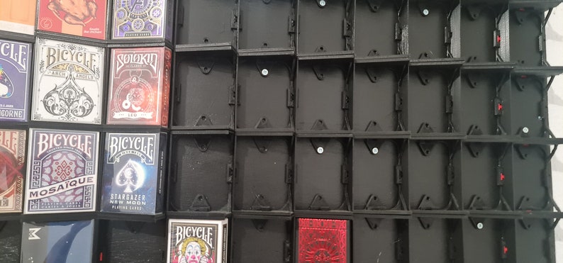 Playing Cards Deck Display, Modular Deck Display (STL) - Etsy