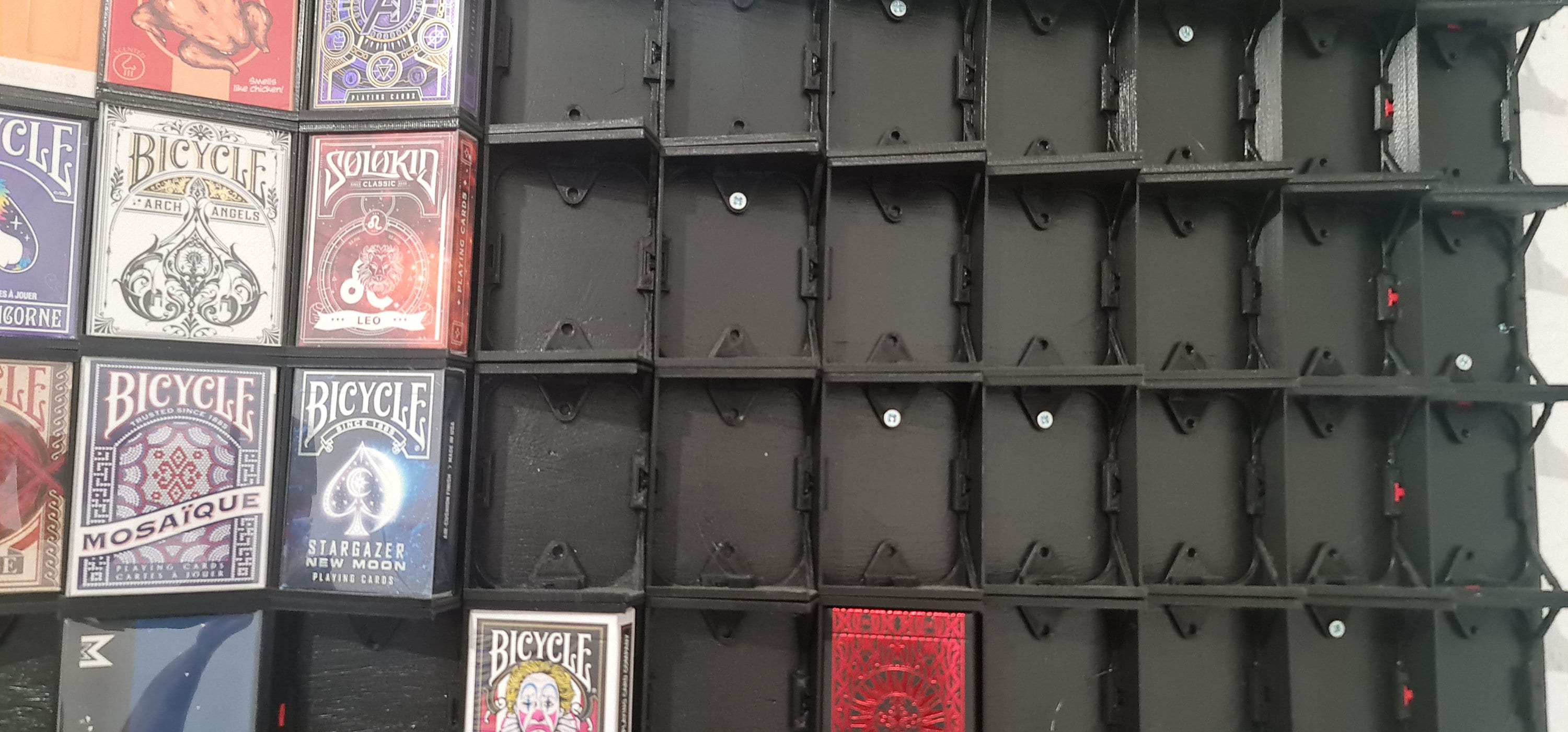 Playing Cards Deck Display, Modular Deck Display (STL) - Etsy