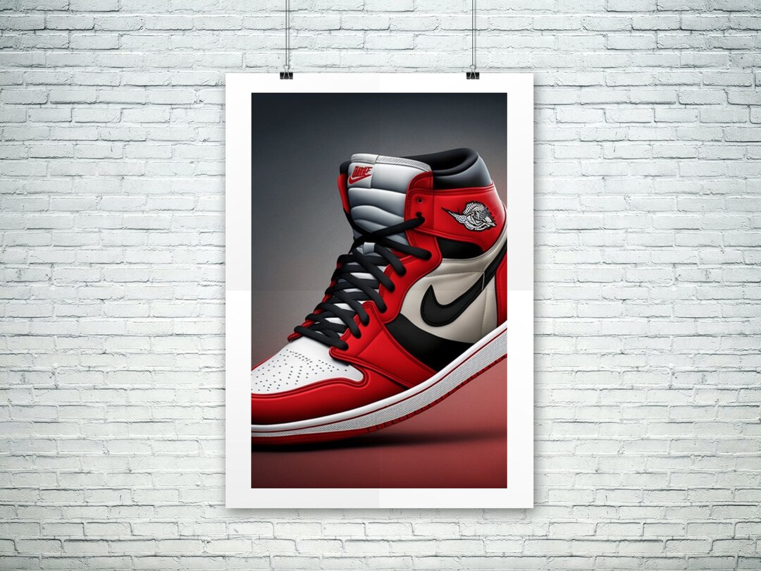 High Class Hype X Sneakerhead X Hypebeast Jordan 1 Wall Art Poster Pack ...