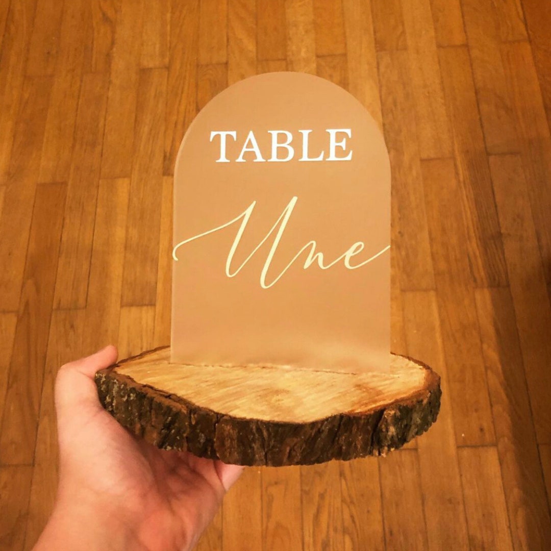 Table Number Sticker - Etsy