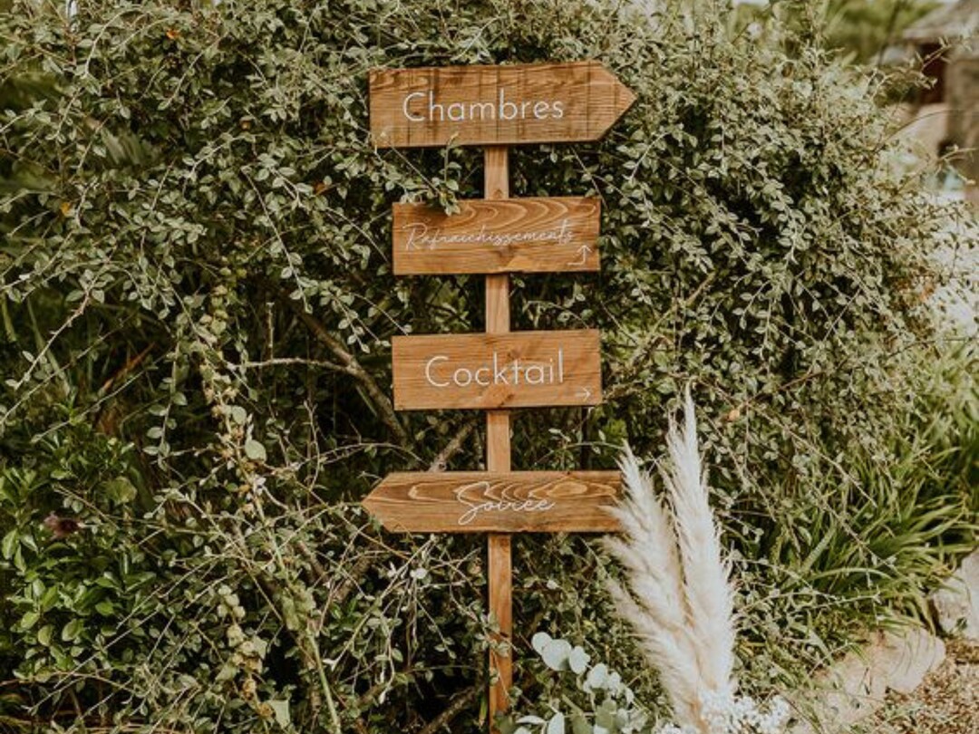 Personalized Directional Sign Sticker - Etsy