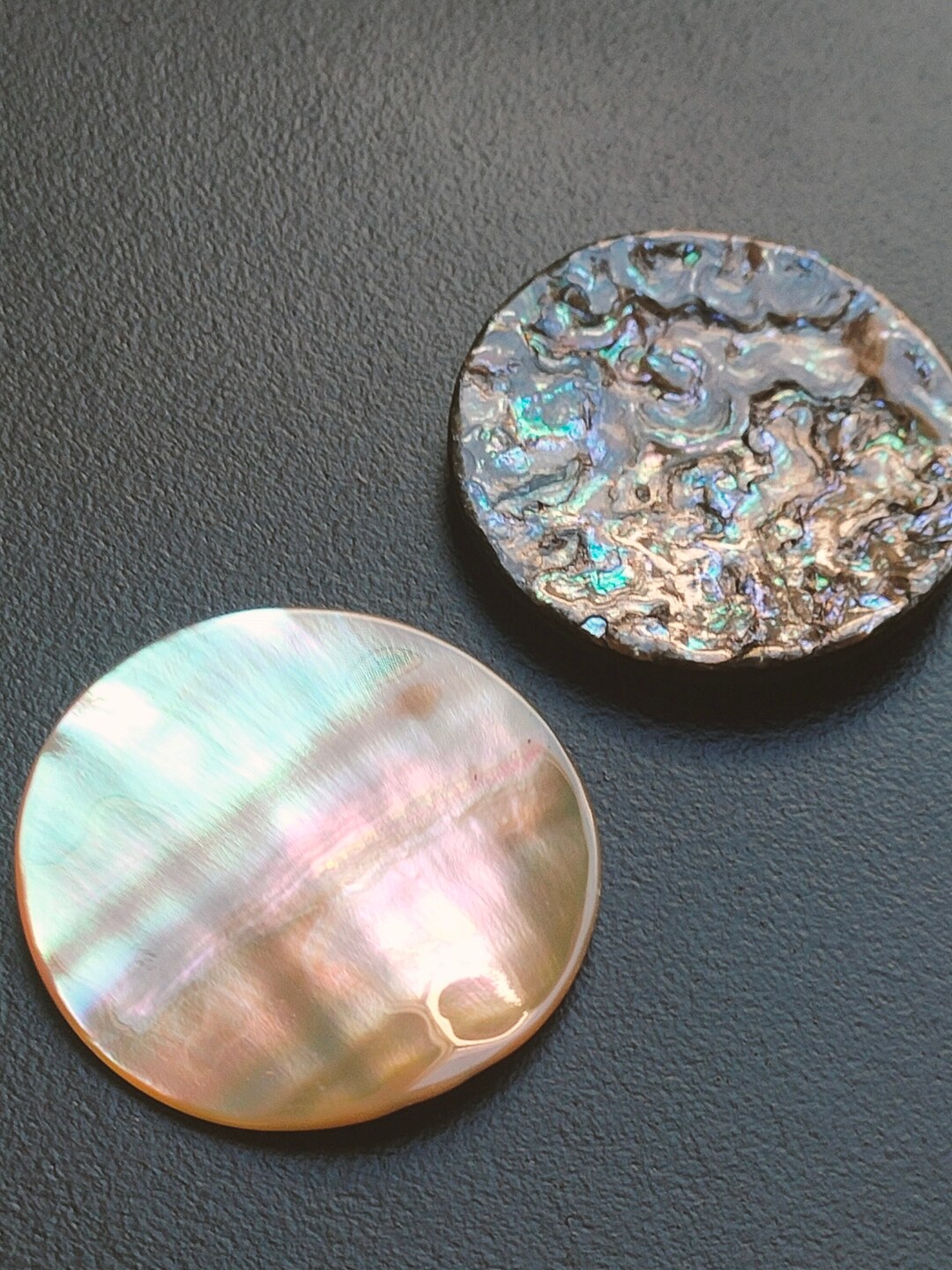 Abalone/paua Shell Disc 4cm - Etsy