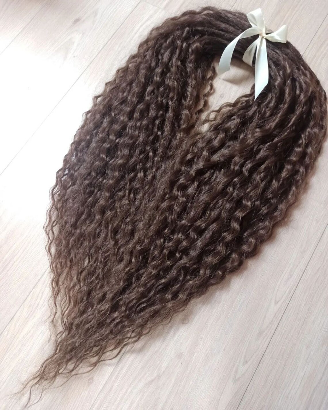 Curly Dreadlock Extensions Curly Open Dreads Set - Etsy