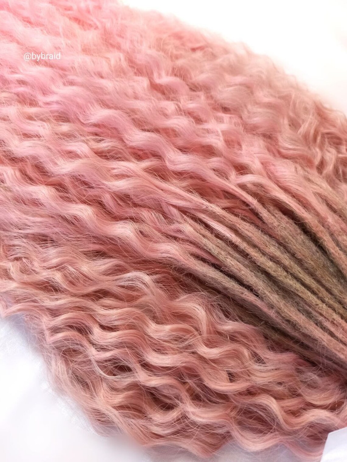 Curly Rose Dreadlocks Open Curl Crochet Dreads Dreadlock - Etsy