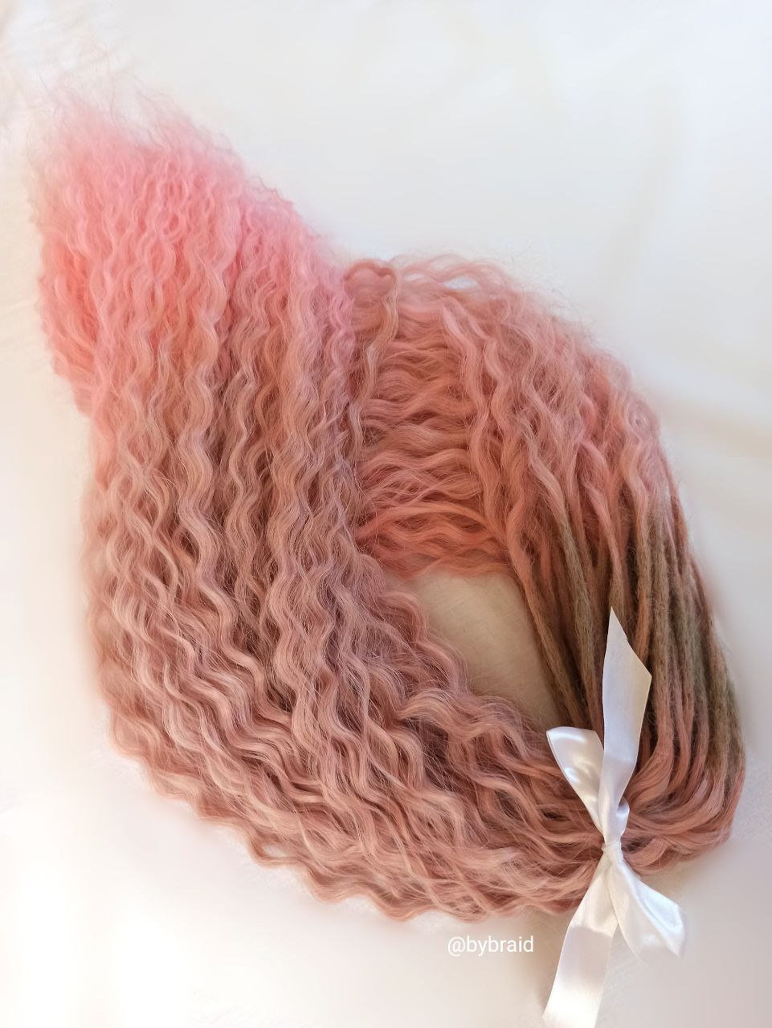 Curly Rose Dreadlocks Open Curl Crochet Dreads Dreadlock - Etsy